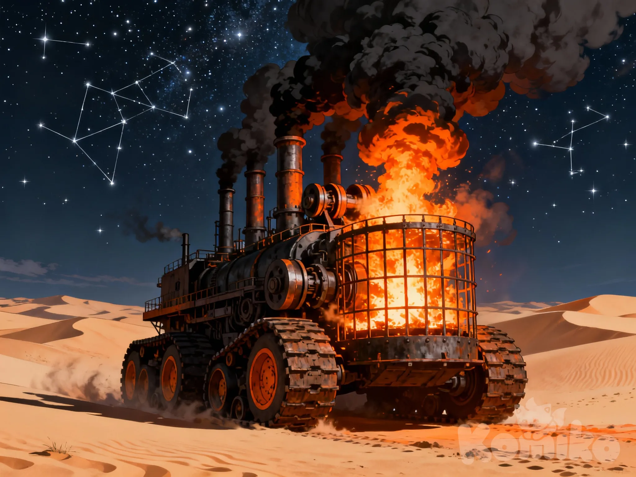 AI Art: My OC Duneforge | KomikoAI