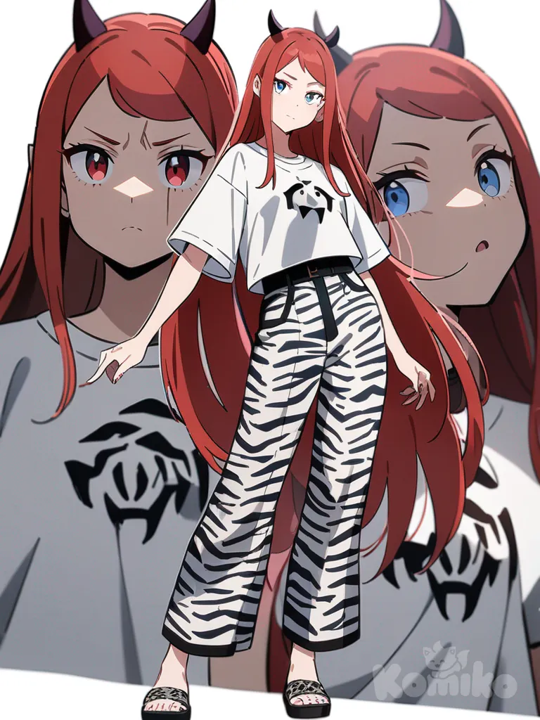 Arte com IA: Random girl named Nope | KomikoAI