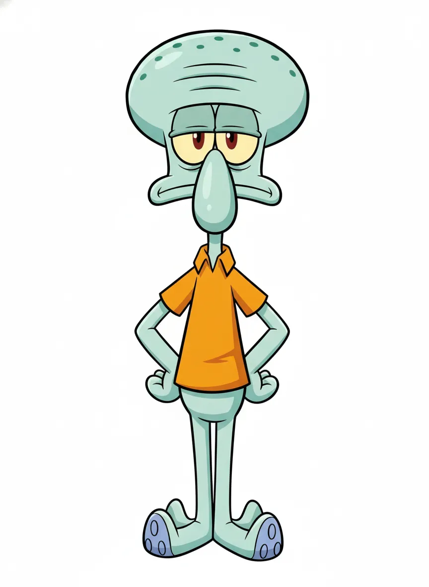 Squidward Tentacles Wallpaper