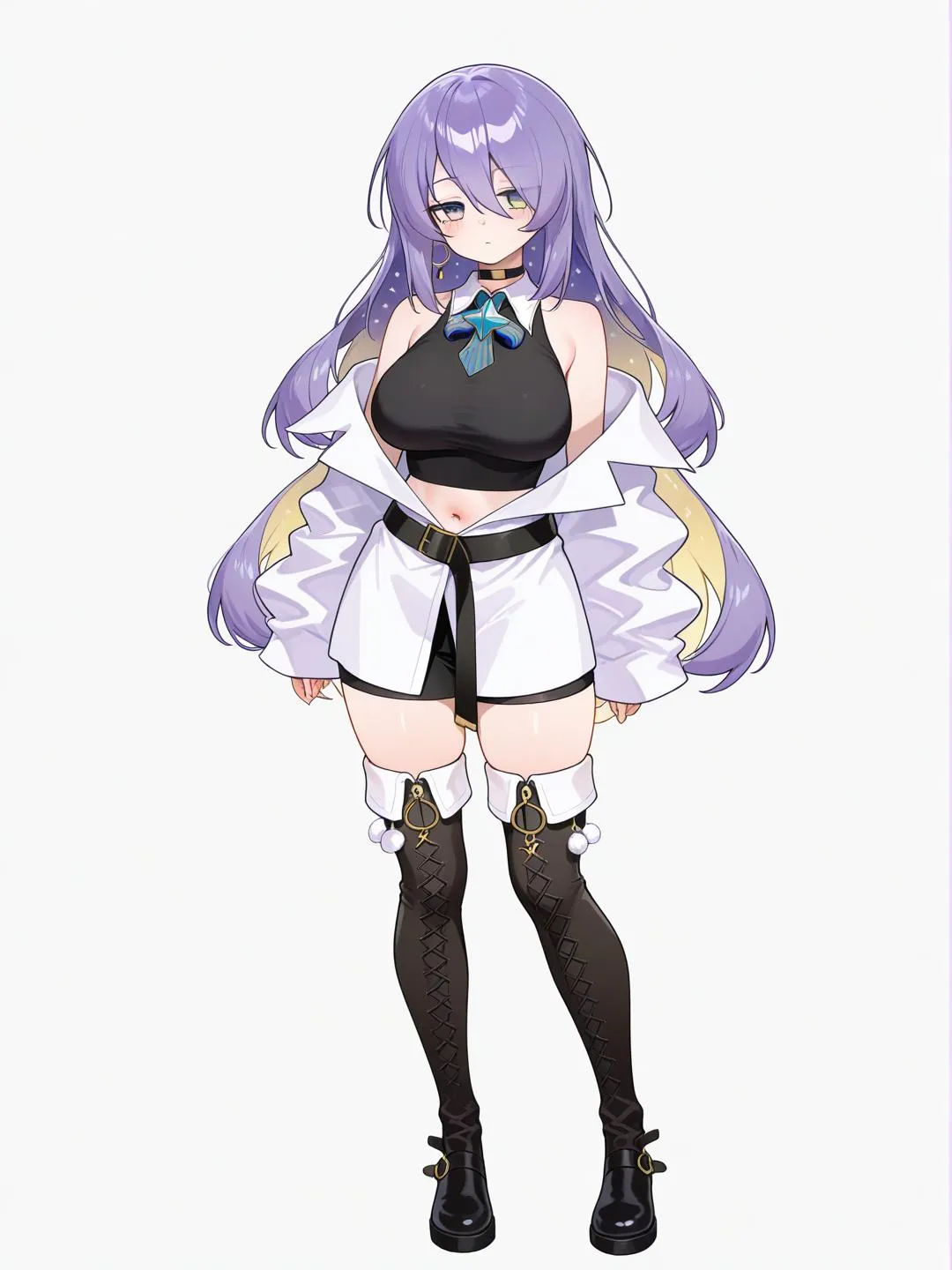 Moona Hoshinova Fanart