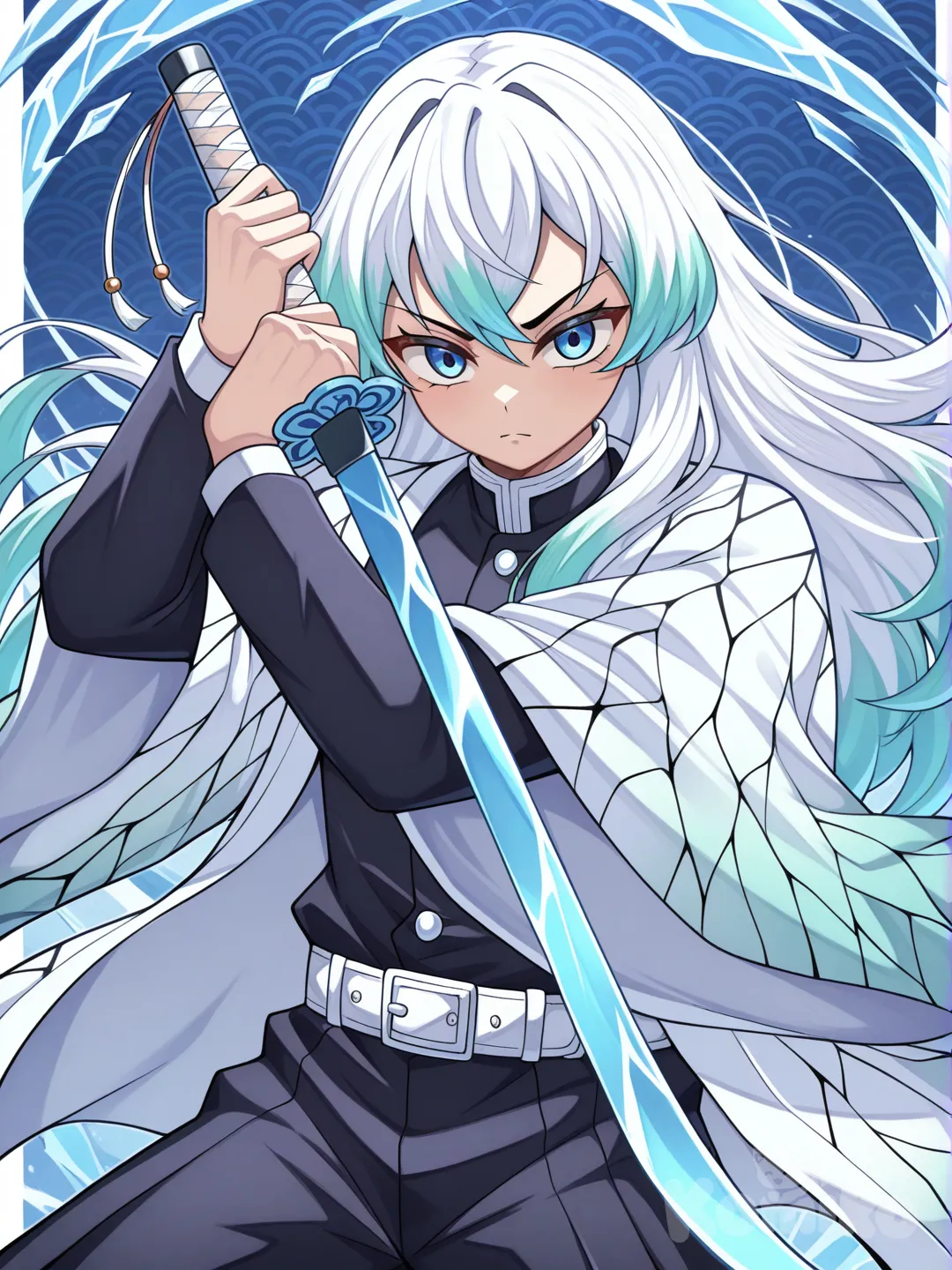 AI 艺术: Haz una imagen de un pilar de kimetsu no... | KomikoAI