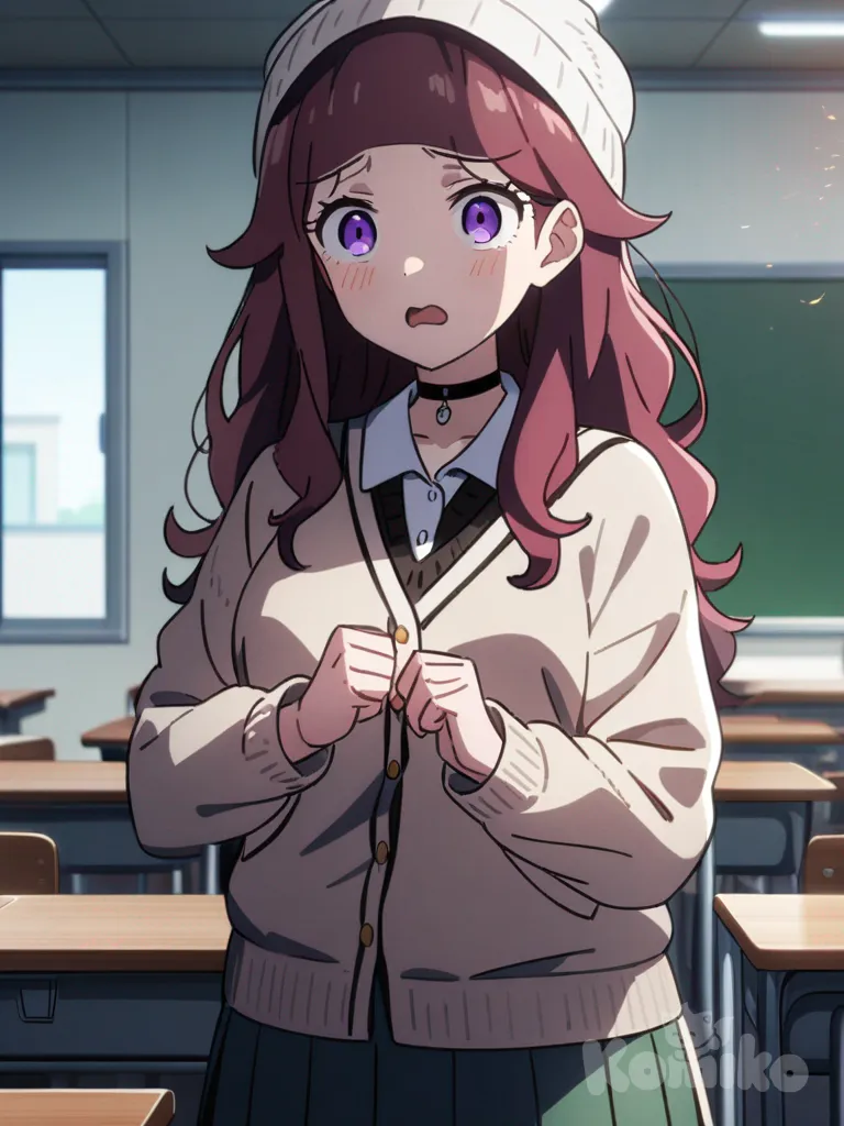 Arte com IA: 1girl, cel shading, anime coloring... | KomikoAI