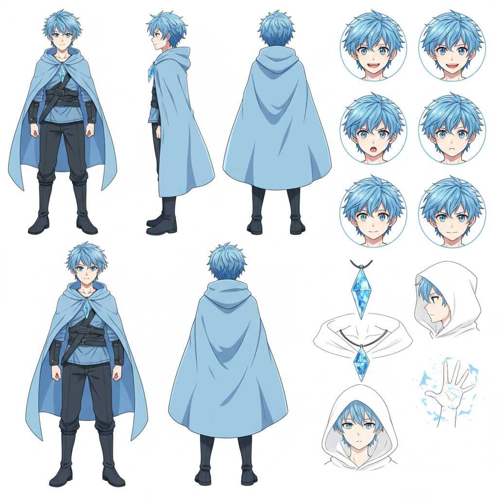 AI 藝術: The Ice Priest in "Once in a Blood MOon" | KomikoAI